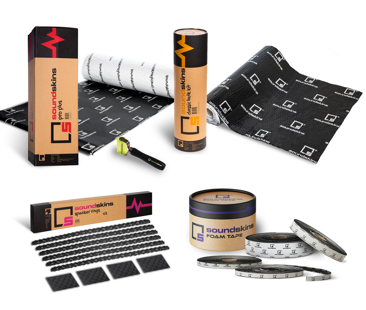 Premium Full Coverage Sound Deadening Kit | By SoundSkins Global