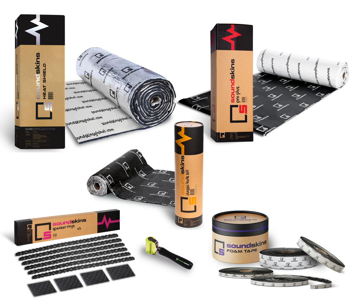 Premium Full Coverage Sound Deadening Kit | By SoundSkins Global