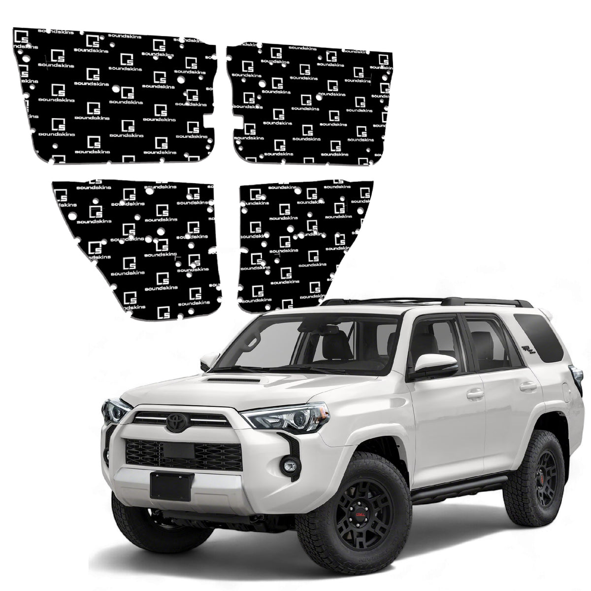 SoundSkins | 2010-2024 Toyota 4Runner 4-Door Sound Deadening Vehicle S ...