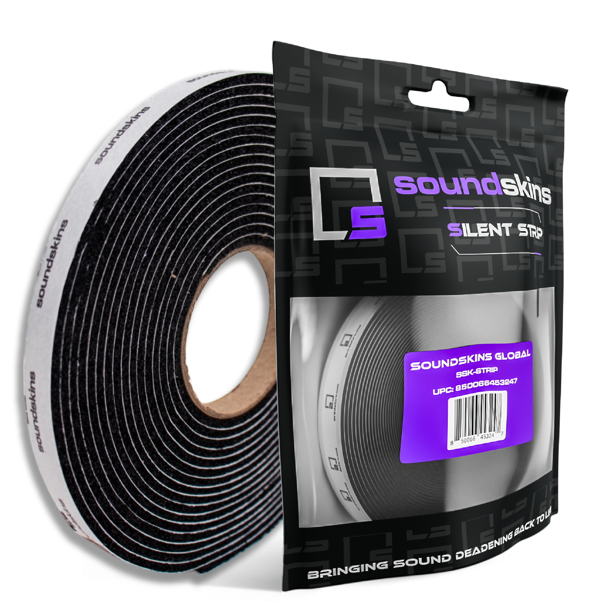 SoundSkins Silent Strip 3/8″ Closed‑Cell Foam Tape – 17′ Roll ...