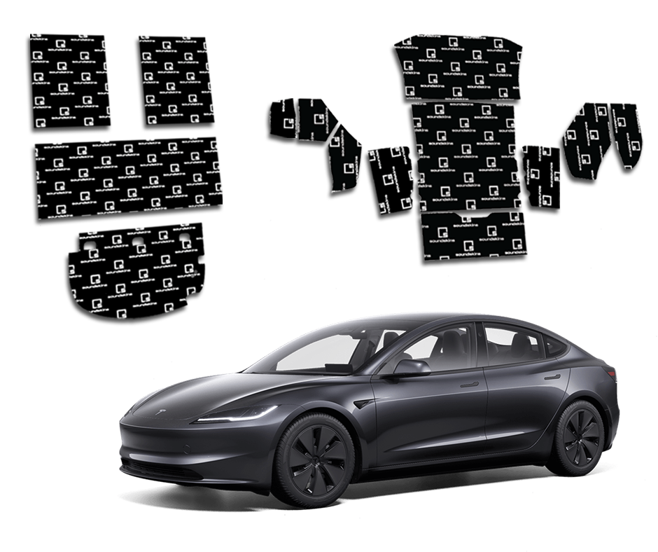 SoundSkins | 2017+ Tesla Model 3 Kits Bundle Sound Deadening Vehicle S ...