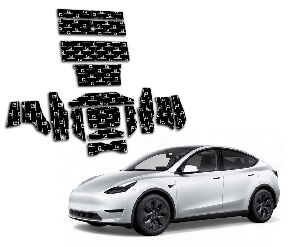SoundSkins | 2021+ Tesla Model Y Sound Deadening Vehicle Specific Kit ...
